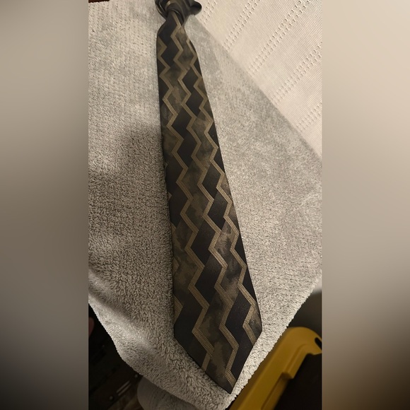 Murano | Accessories | Murano Mens Tie Black And Gold 4 X 54 | Poshmark
